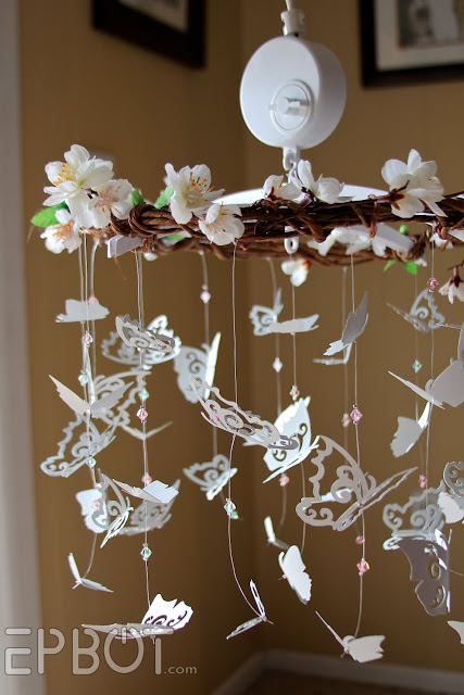 Simply Lovely DIY Butterfly Mobile - Do-It-Yourself Fun Ideas