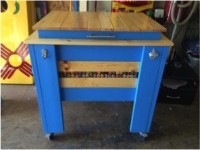 DIY Refrigerator Ice Chest Cooler Tutorial - Do-It-Yourself Fun Ideas